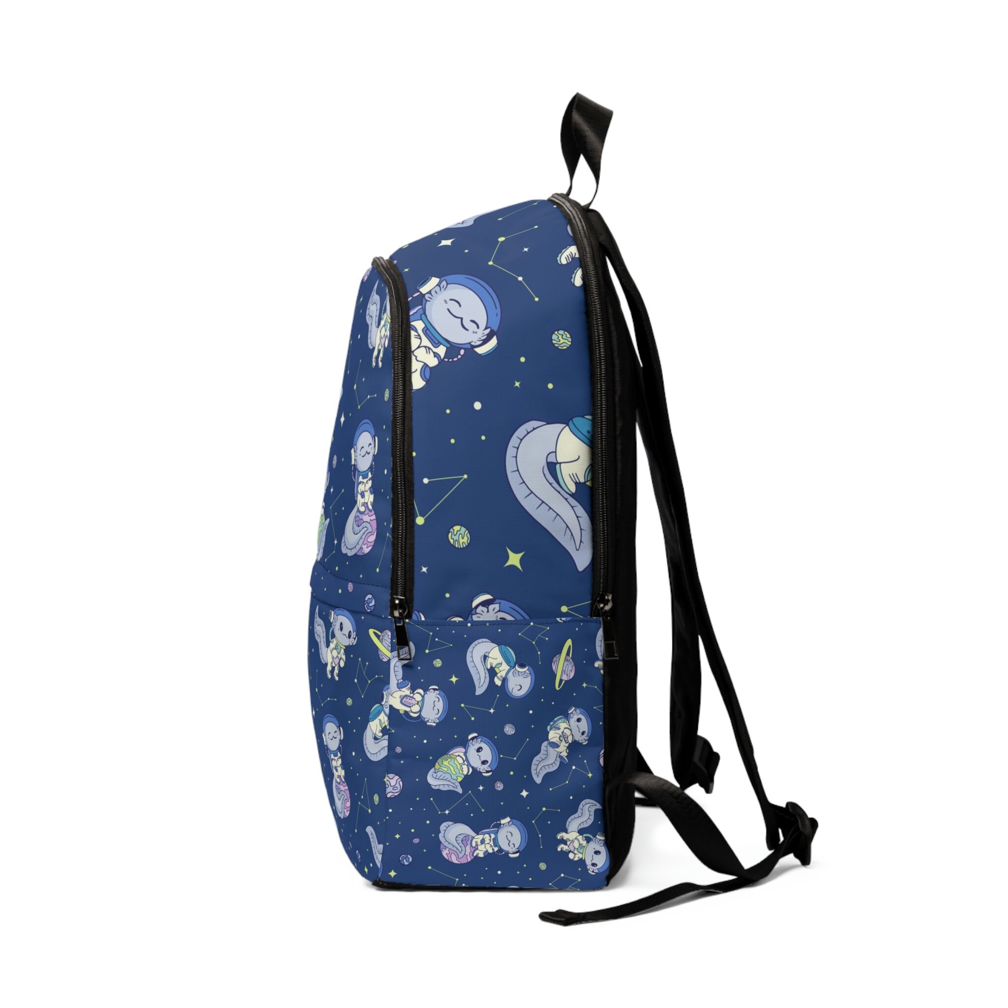 Cute Space Pattern Artwork Backpack Waterproof All-purpose - Etsy
