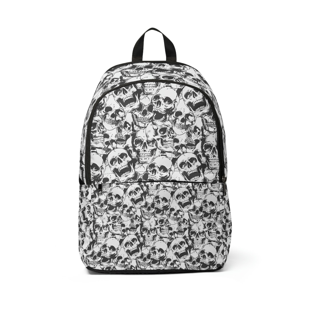 Backpack Skull Pattern Cool Design - Etsy