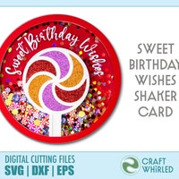 Shaker Card - Etsy