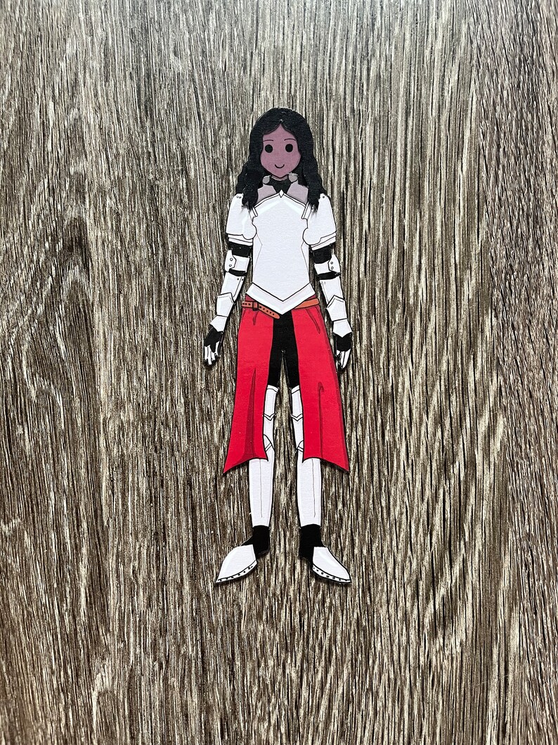 Knights Armor Magnetic Paper Fashion Dress up Doll - Etsy