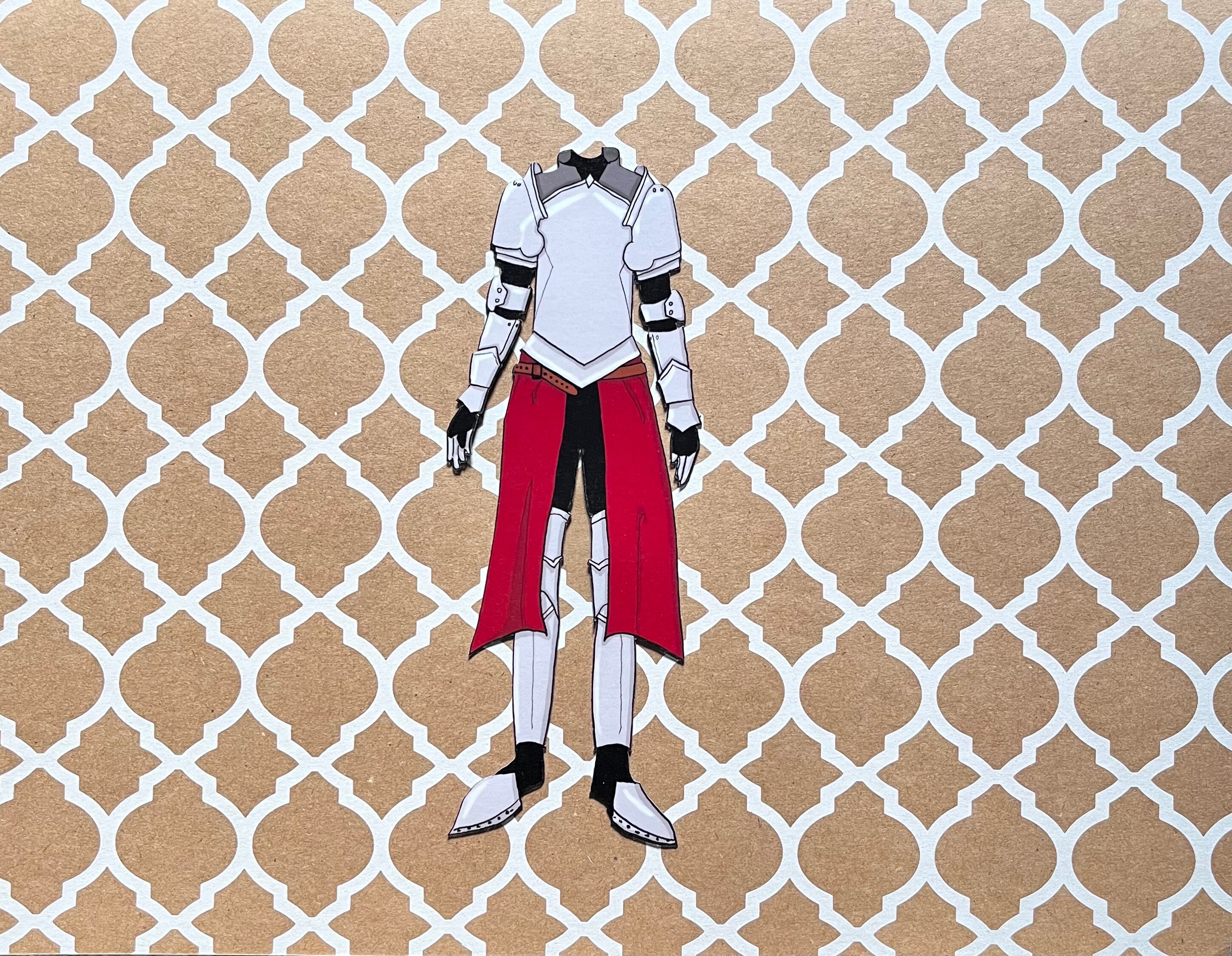 Knights Armor Magnetic Paper Fashion Dress up Doll - Etsy