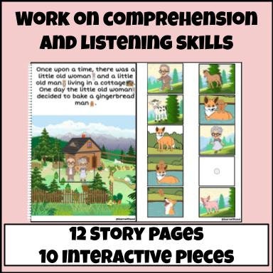 DIGITAL ⋆ the Gingerbread Man Interactive Book (classic Story! Adapted ...