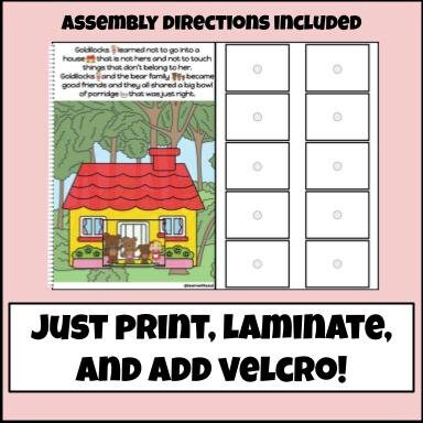 DIGITAL ⋆ Goldilocks and the Three Bears Interactive Book (adapted Book ...