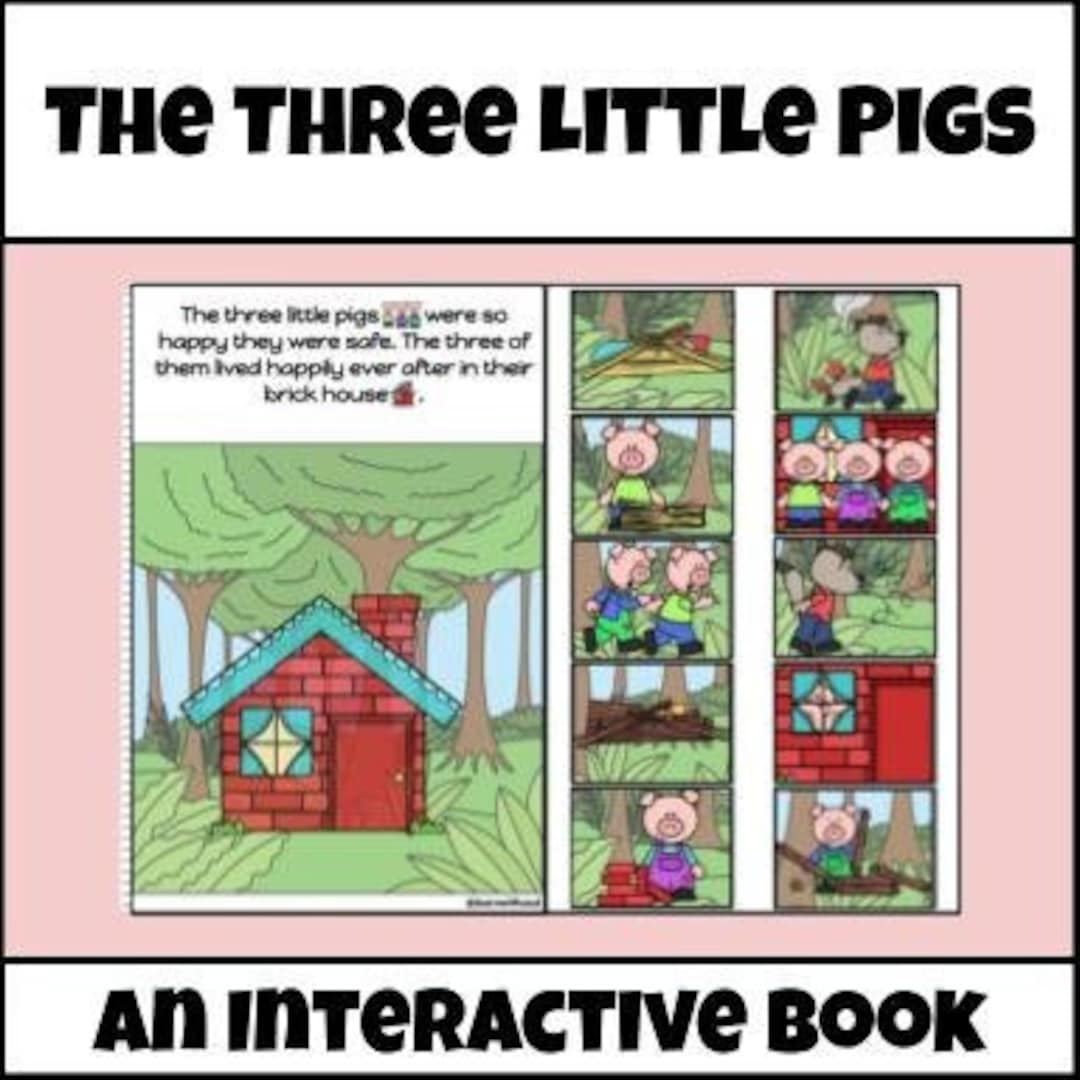DIGITAL ⋆ the Three Little Pigs Interactive Book (adapted Book ...