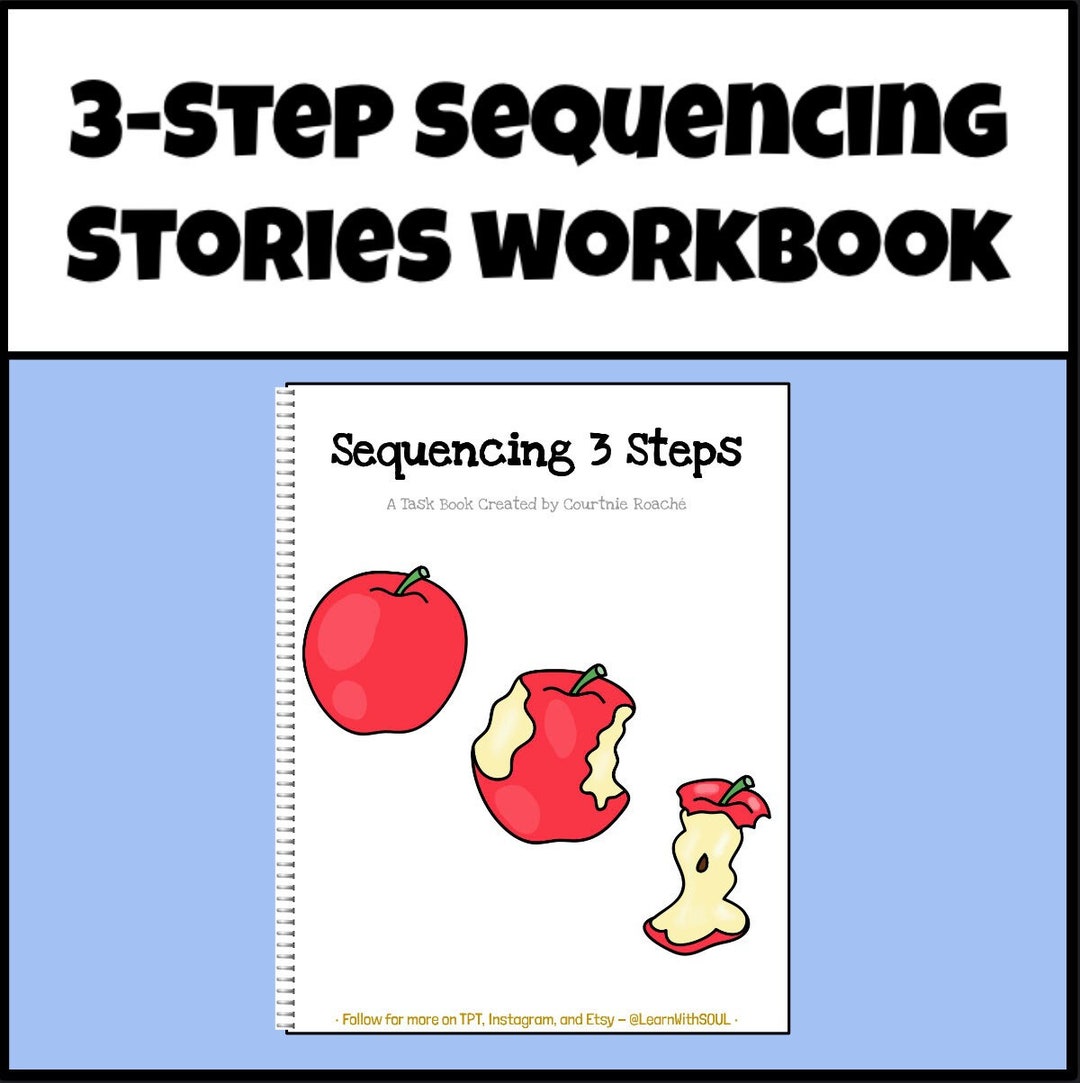 HARD COPY ⋆ Sequencing Stories - 3 Steps With Images - Etsy