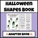 HARD COPY ⋆ Halloween Shapes Adapted Book - Etsy