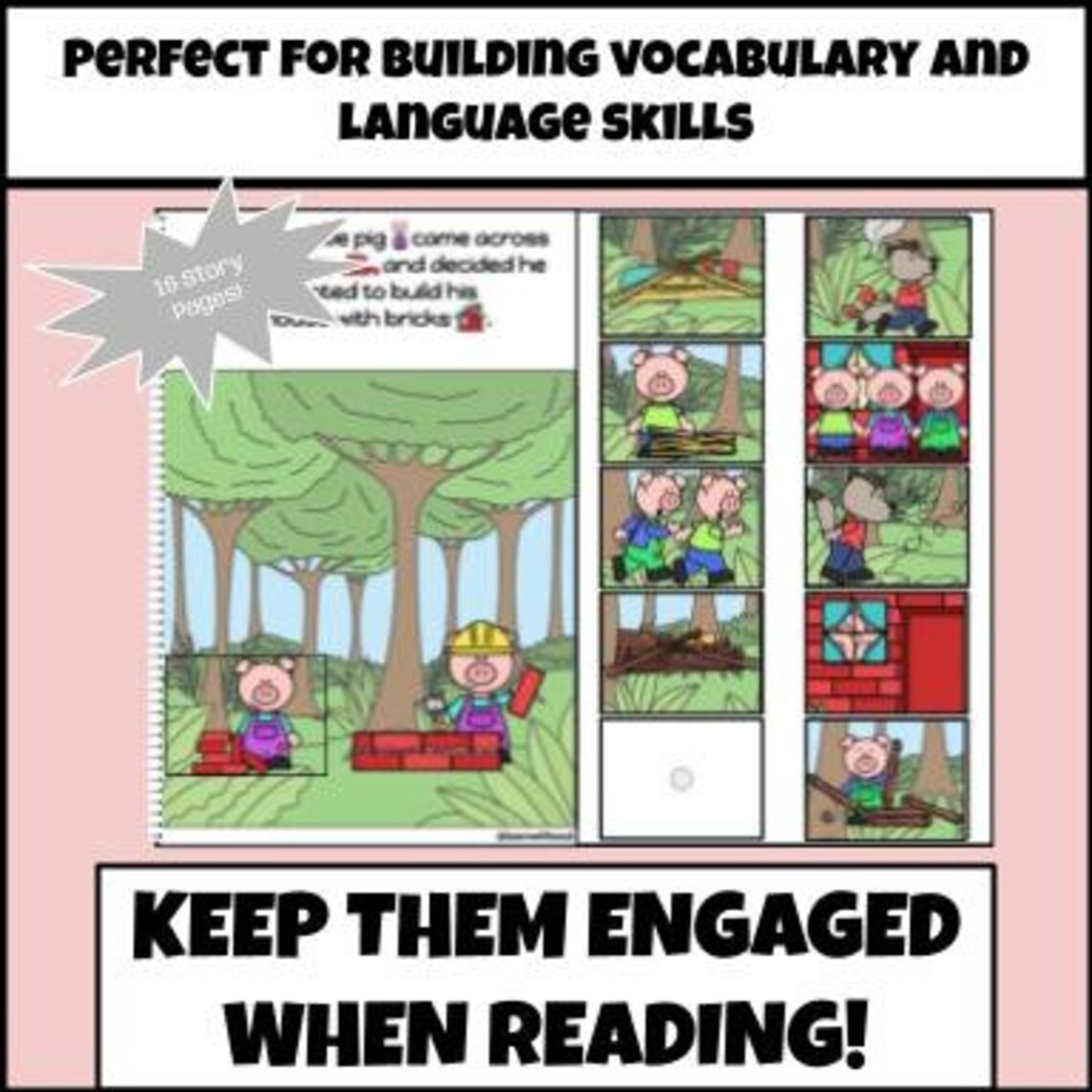 DIGITAL ⋆ the Three Little Pigs Interactive Book (adapted Book ...