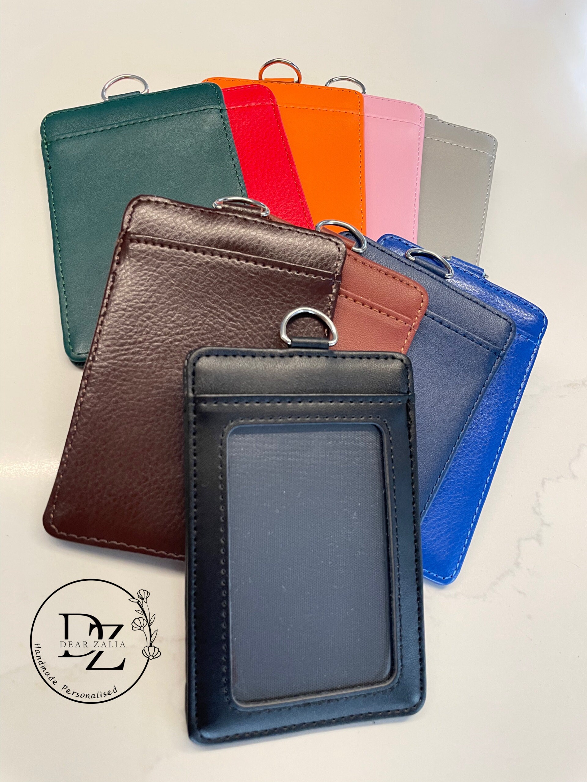 Vertical ID Badge Holder , ID Card Holder,opal,student / Teacher ID ...