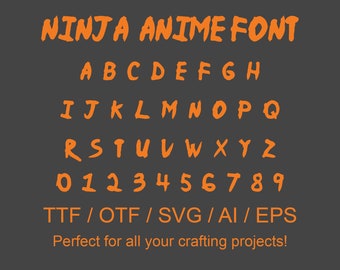 Slashing Font Ttf Otf Svg Eps Silhouette Circuit - Etsy