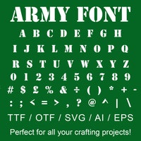 Army - Etsy