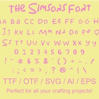The Simpsons - Etsy