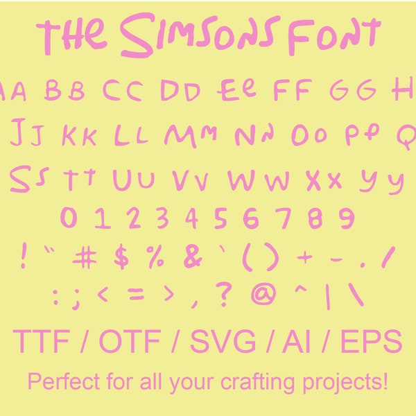 The Simpsons - Etsy