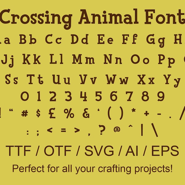 Crossing Animals Svg - Etsy