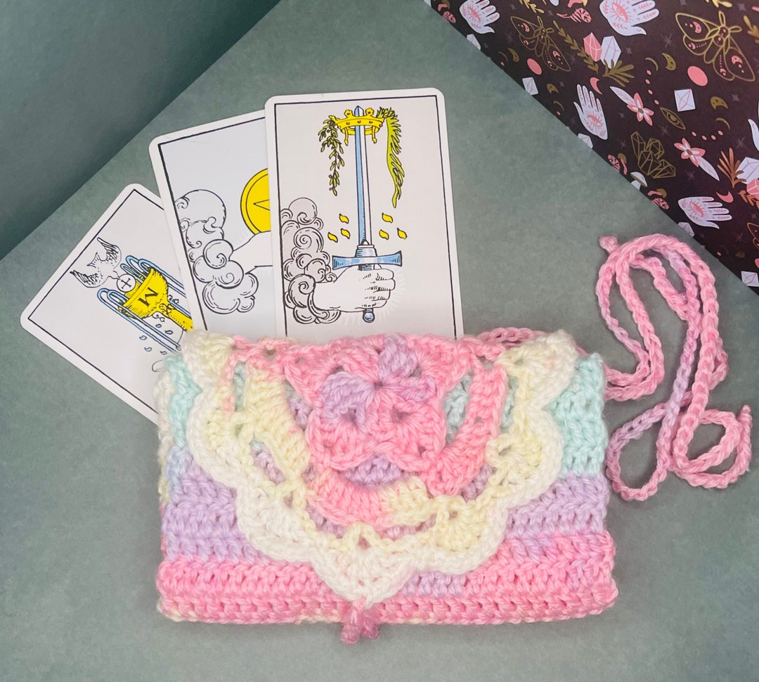 Pattern-crochet Tarot Card Pouch - Etsy