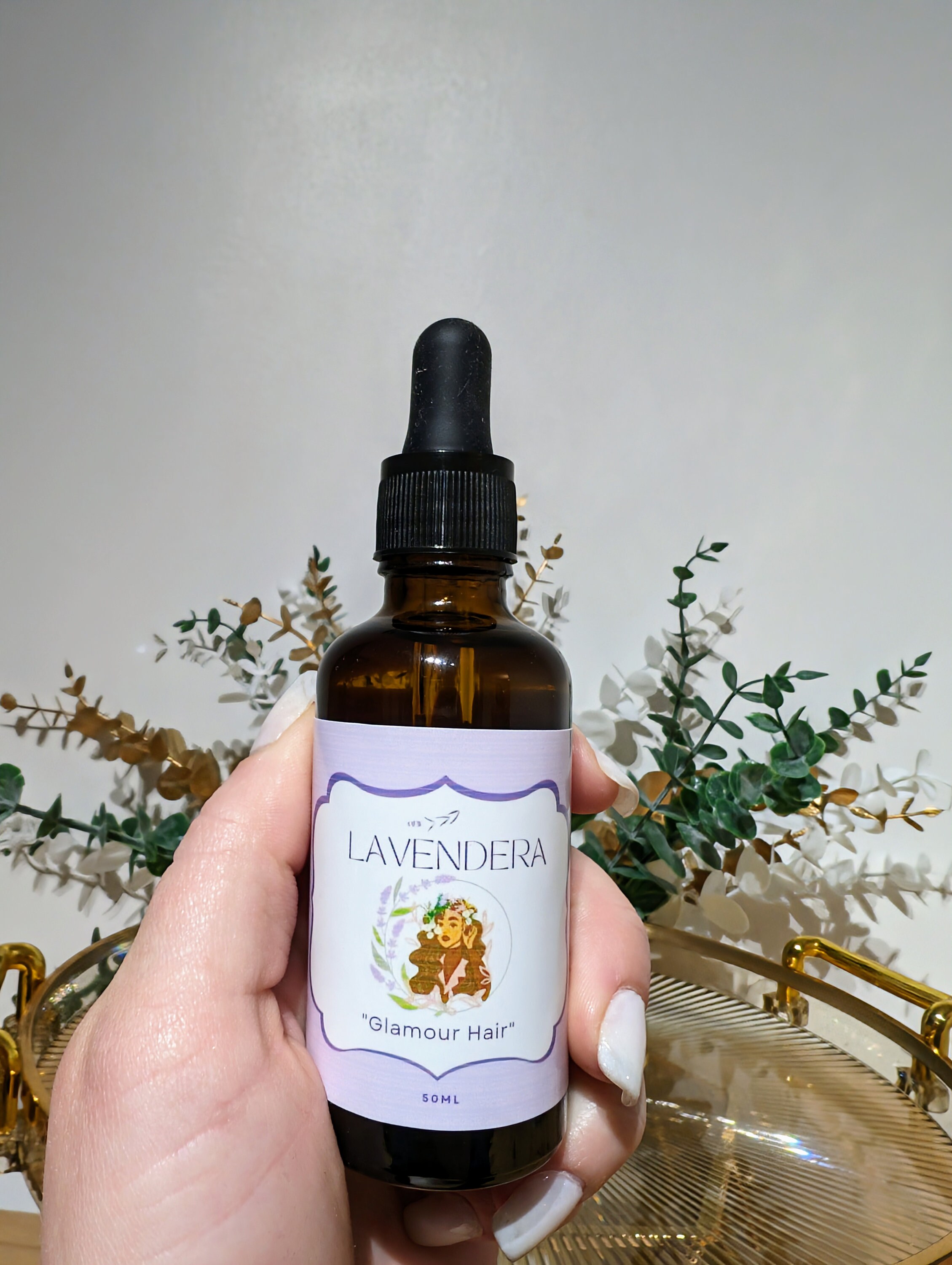 Glamour Hair Natural Oil Mask Aromatherapy Handmade Essential Oils Mix ...