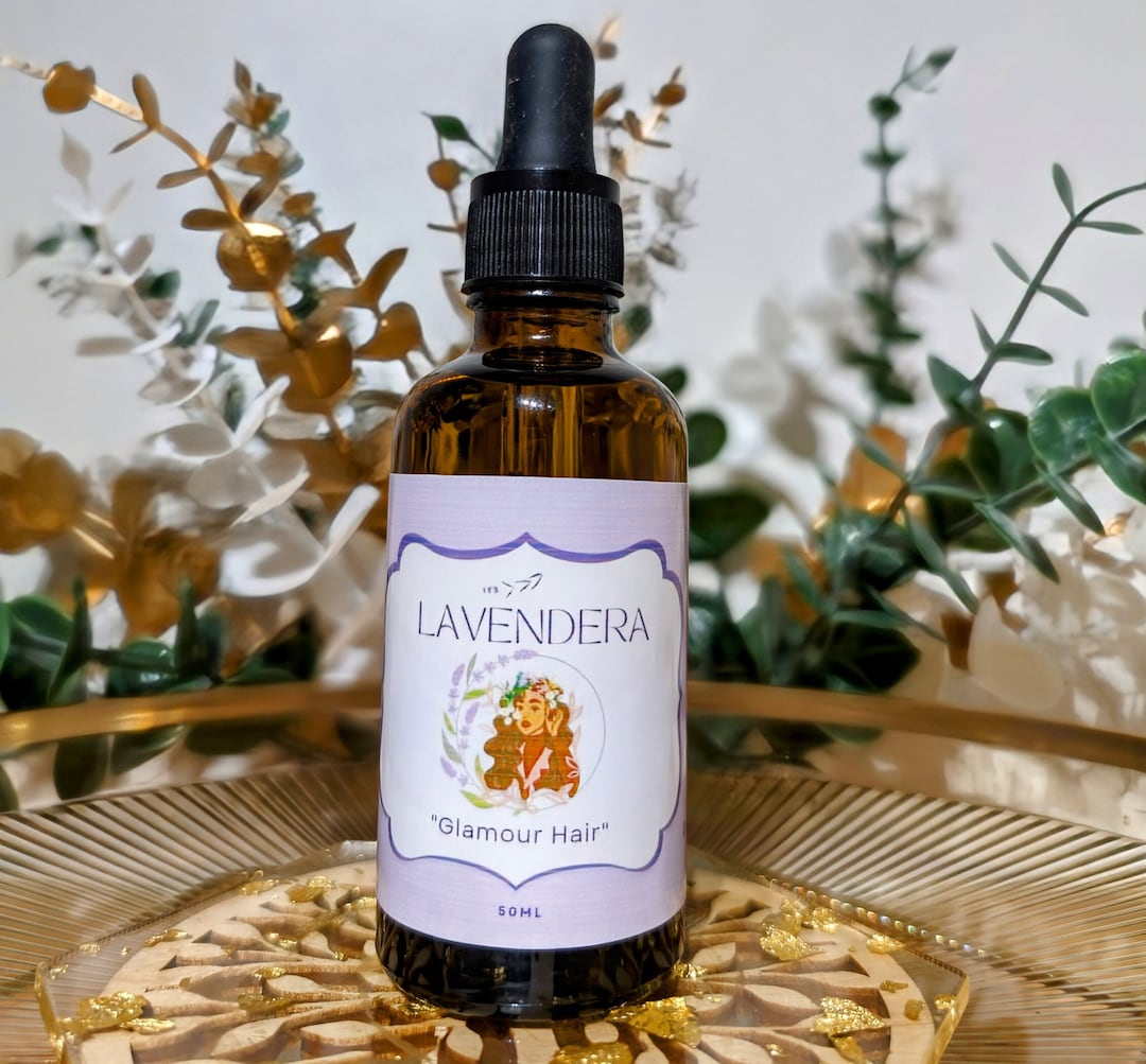 Glamour Hair Natural Oil Mask Aromatherapy Handmade Essential Oils Mix ...