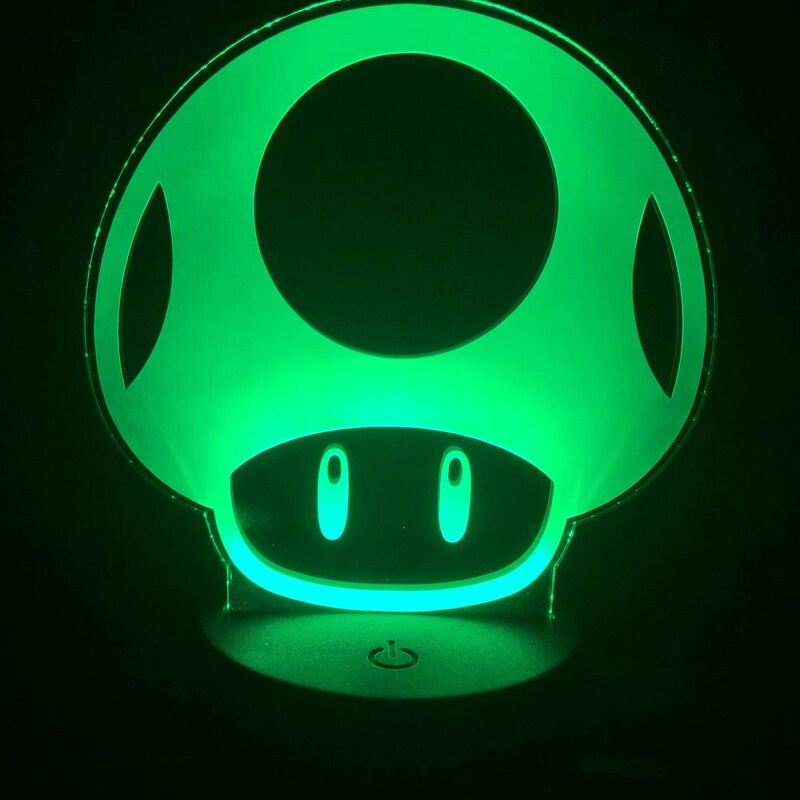 Mario Lamp - Etsy