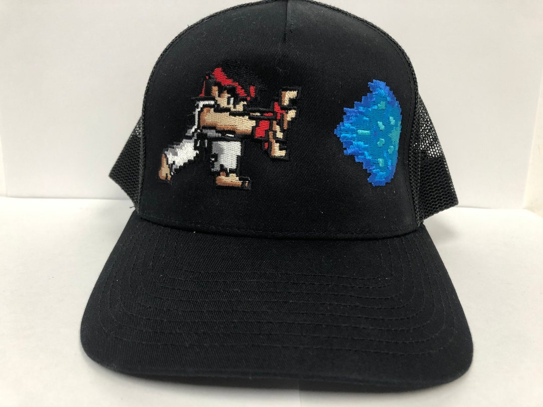 Street Fighter Pixel Ryu Hat - Etsy