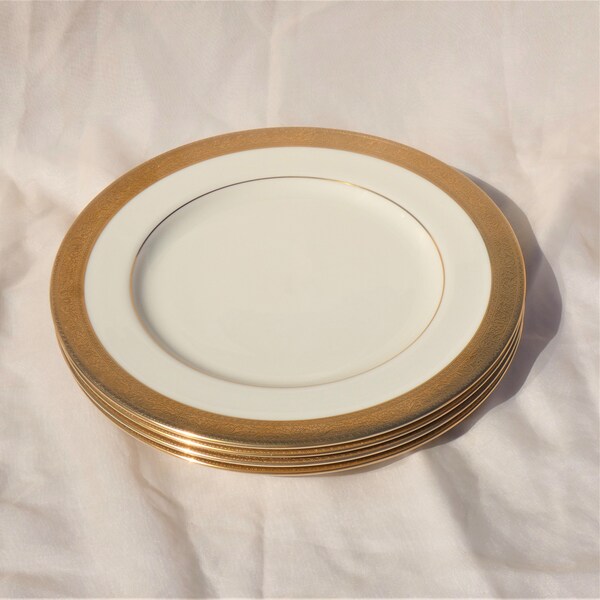 Lenox Gold Rim Plate - Etsy