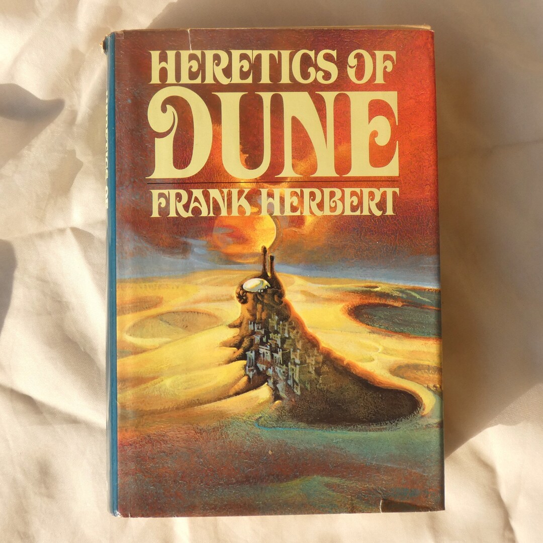 Heretics of Dune First Edition Printing 1984 Hardcover With Dust Jacket ...