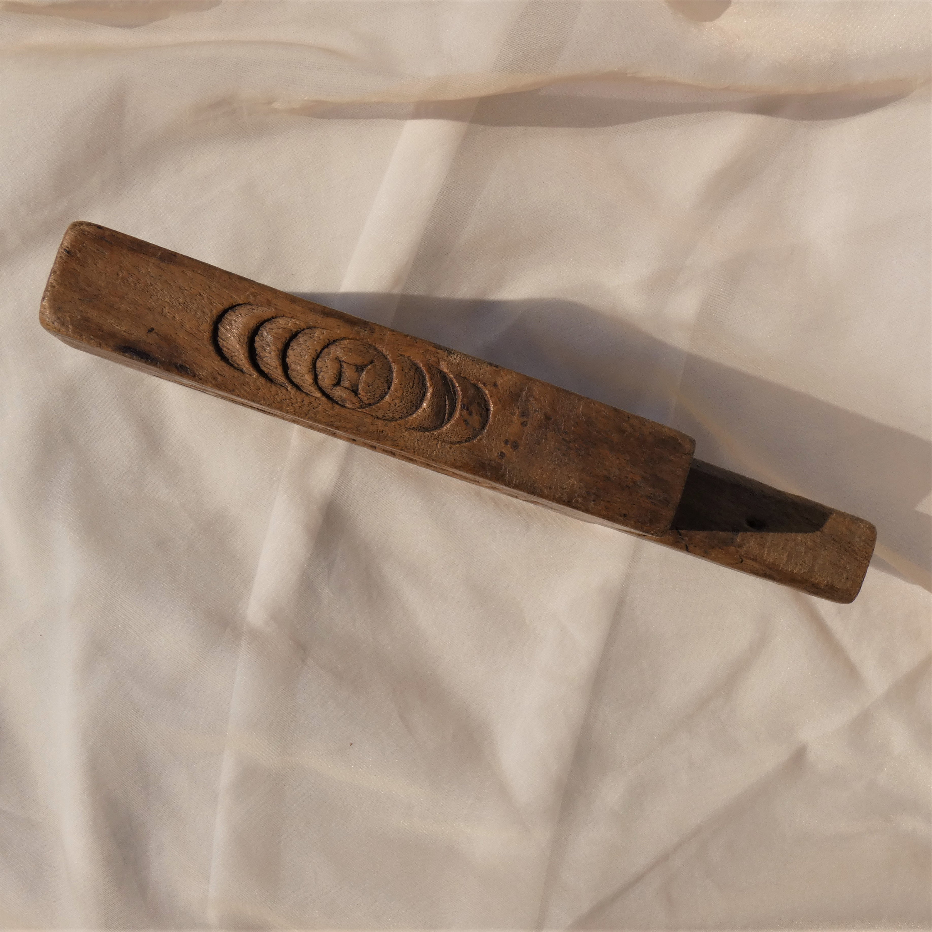 Japanese Kashigata Carved Wooden Sweet Mold Vintage Cottage Farmhouse ...