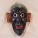 Mama Negra Ecuadorian Mask Vintage Carved Wood Folk Art Ecuador ...