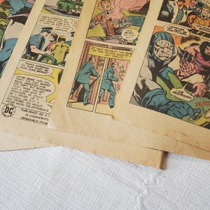 Vintage Comic Book Pages - Etsy