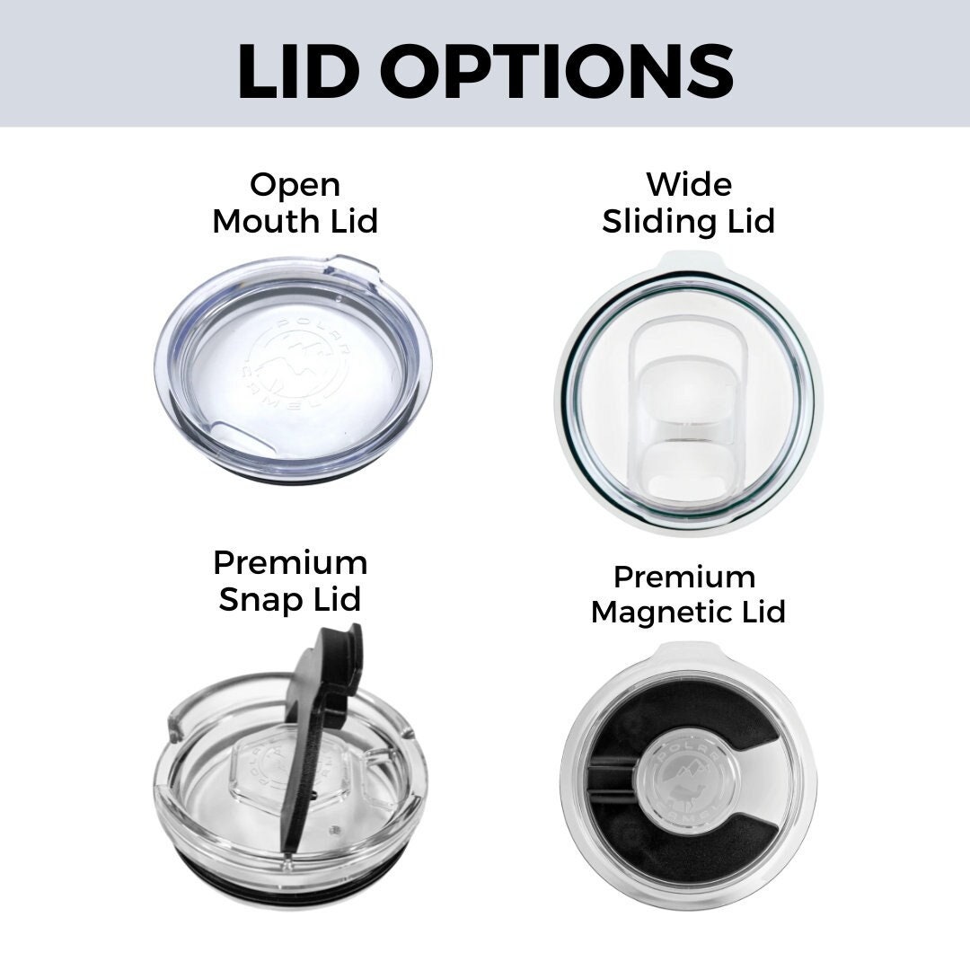 Polar Camel Tumbler Replacement Lid: Slider, Magnetic, Flip Top - Etsy