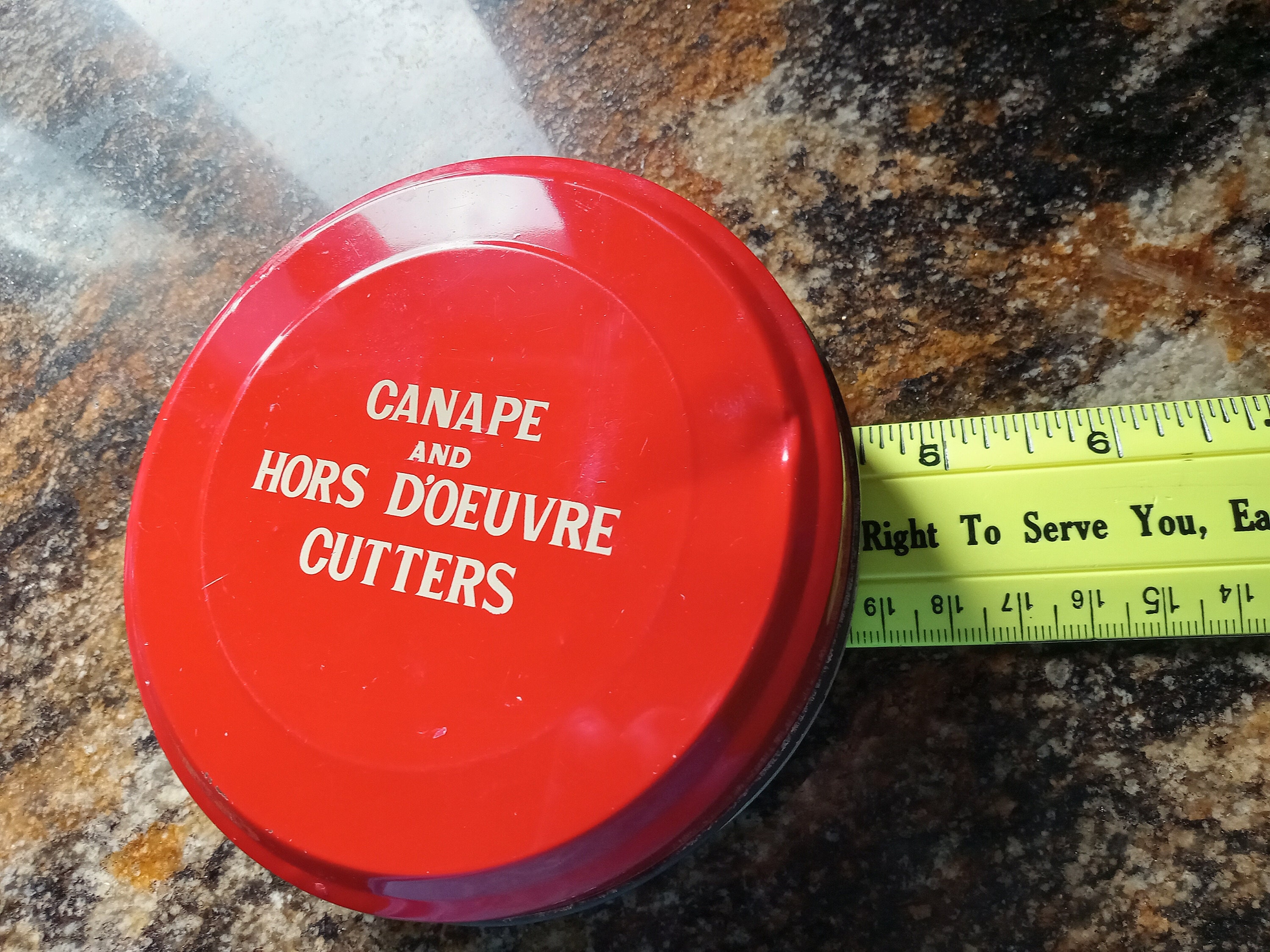 Canape & Hors D'oeuvre Cutters in Original 4.5 Tin Vintage Set - Etsy