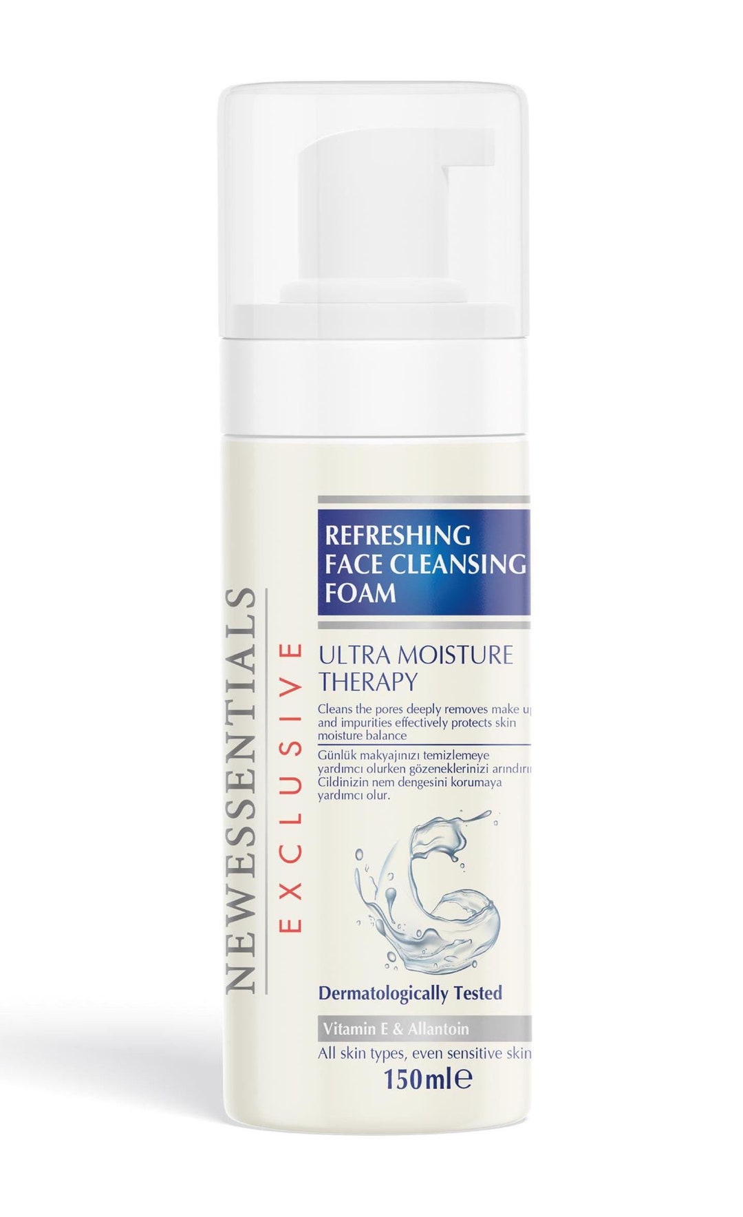 Refreshing Face Cleansing Foam, 100% Organic, Certified, Natural, Vegan ...