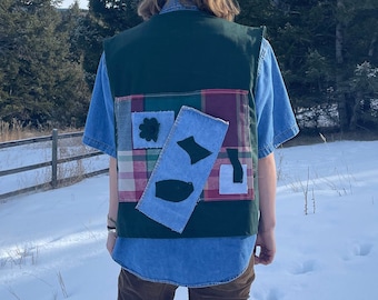 New Seminole Patchwork Vest - Etsy