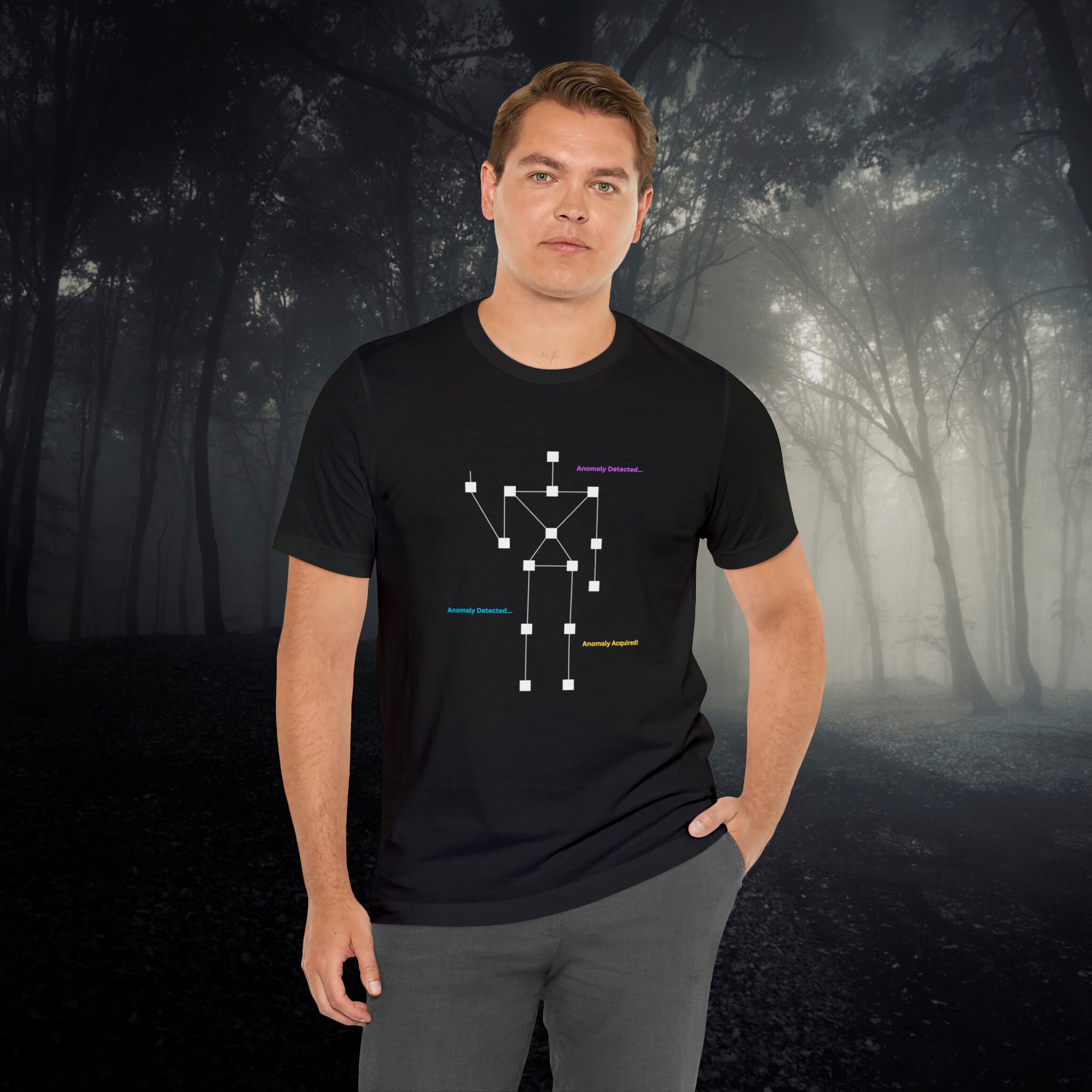 SLS Anomaly Detected Middle Finger T-shirt: Ghost Hunting Attire for ...