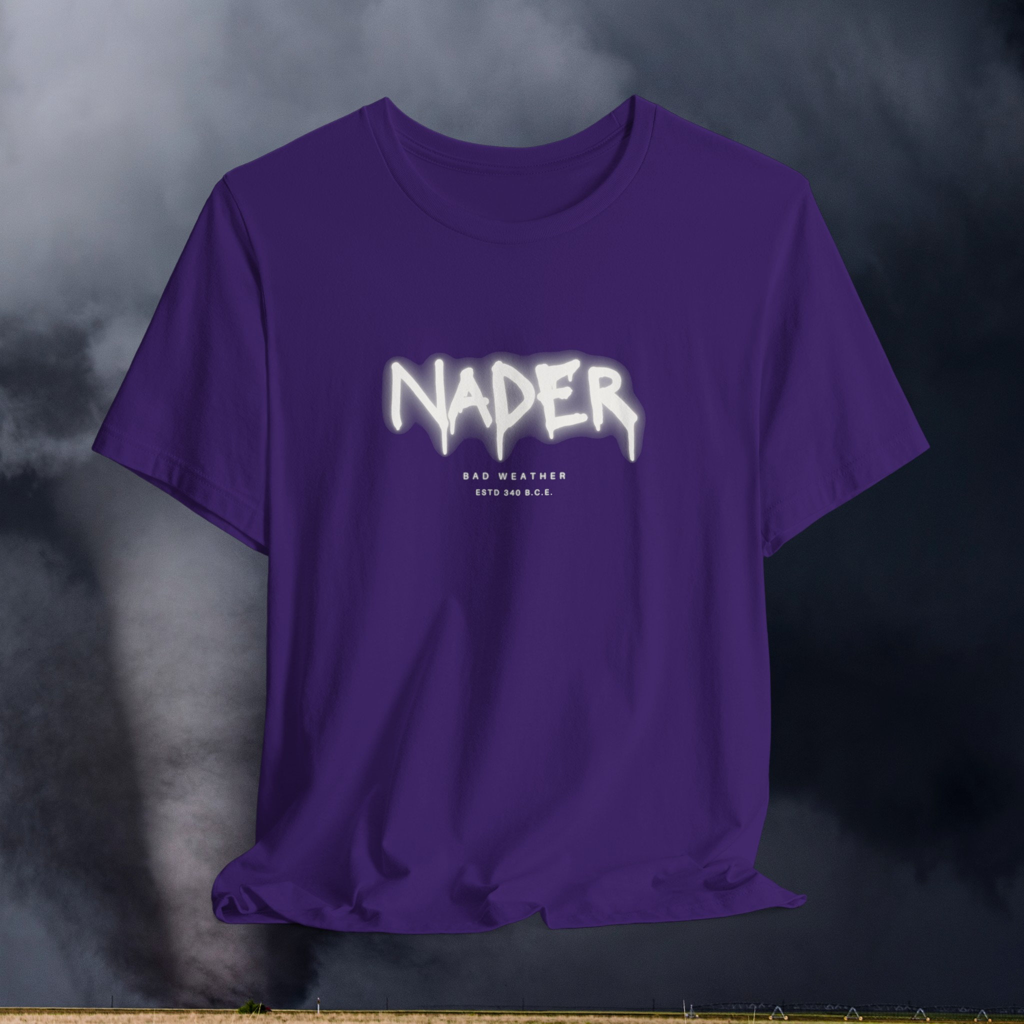 Storm Chaser Nader T-shirt for Meteorologist, Skywarn Spotters, Weather ...