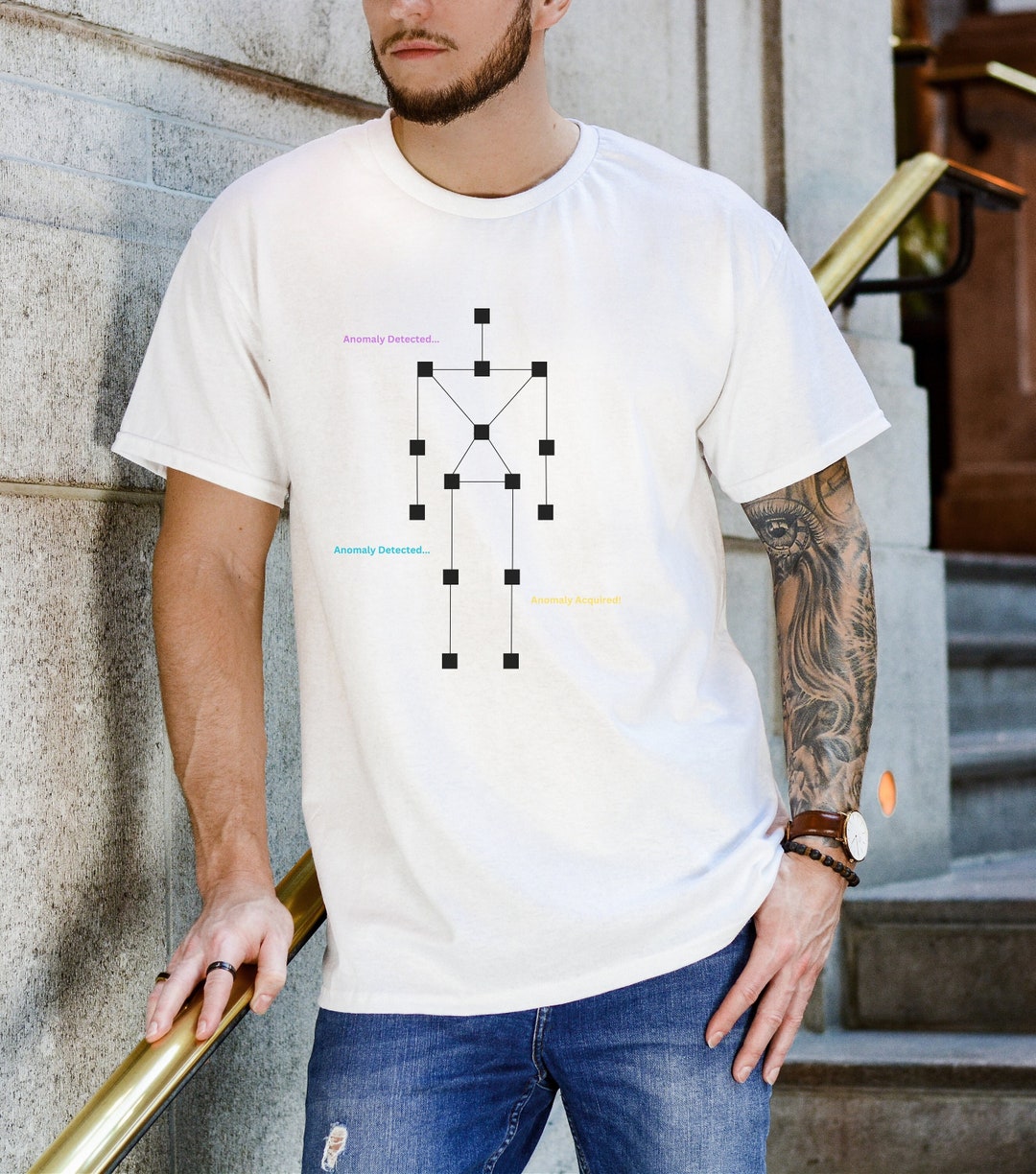 SLS Anomaly Detected T-shirt: Ghost Hunting Attire for Fans of Ghost ...