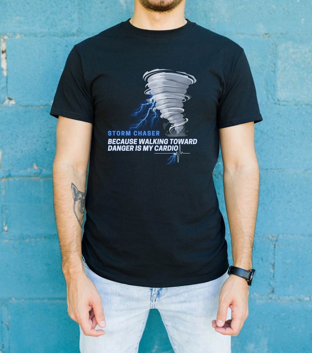 Weather Storm Chaser T-shirt for Meteorologist, Skywarn Spotters ...