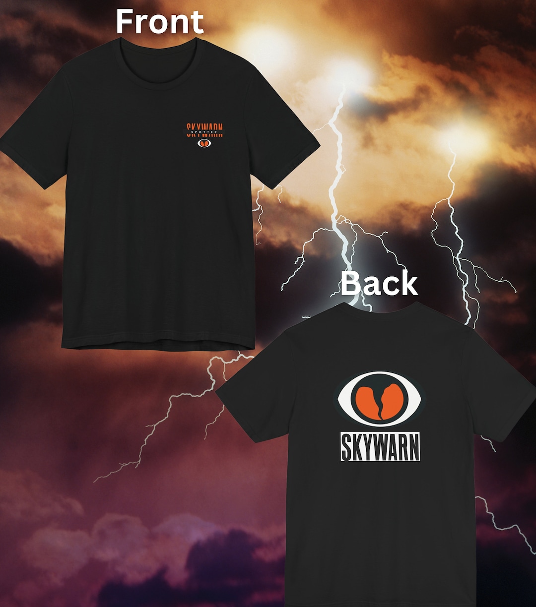 Skywarn Spotter Shirt, Storm Chaser, Twister Fans, Tornado Chaser T-shirt, Skywarn Logo - Etsy