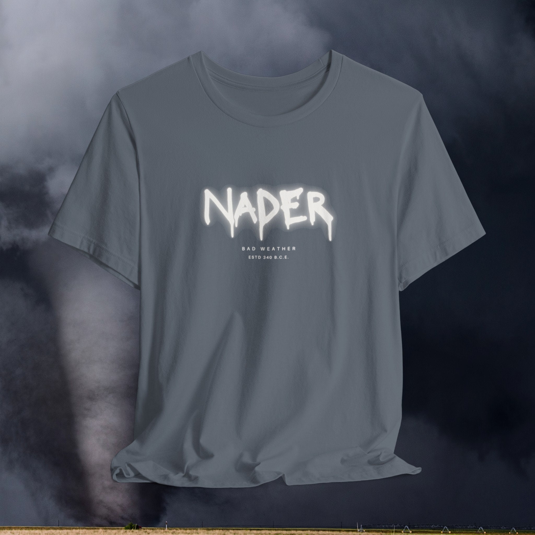 Storm Chaser Nader T-shirt for Meteorologist, Skywarn Spotters, Weather ...
