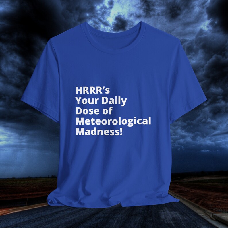 Funny HRRR Storm Chaser Shirt, Tornado Chasing T-shirt, Weather Tee for ...