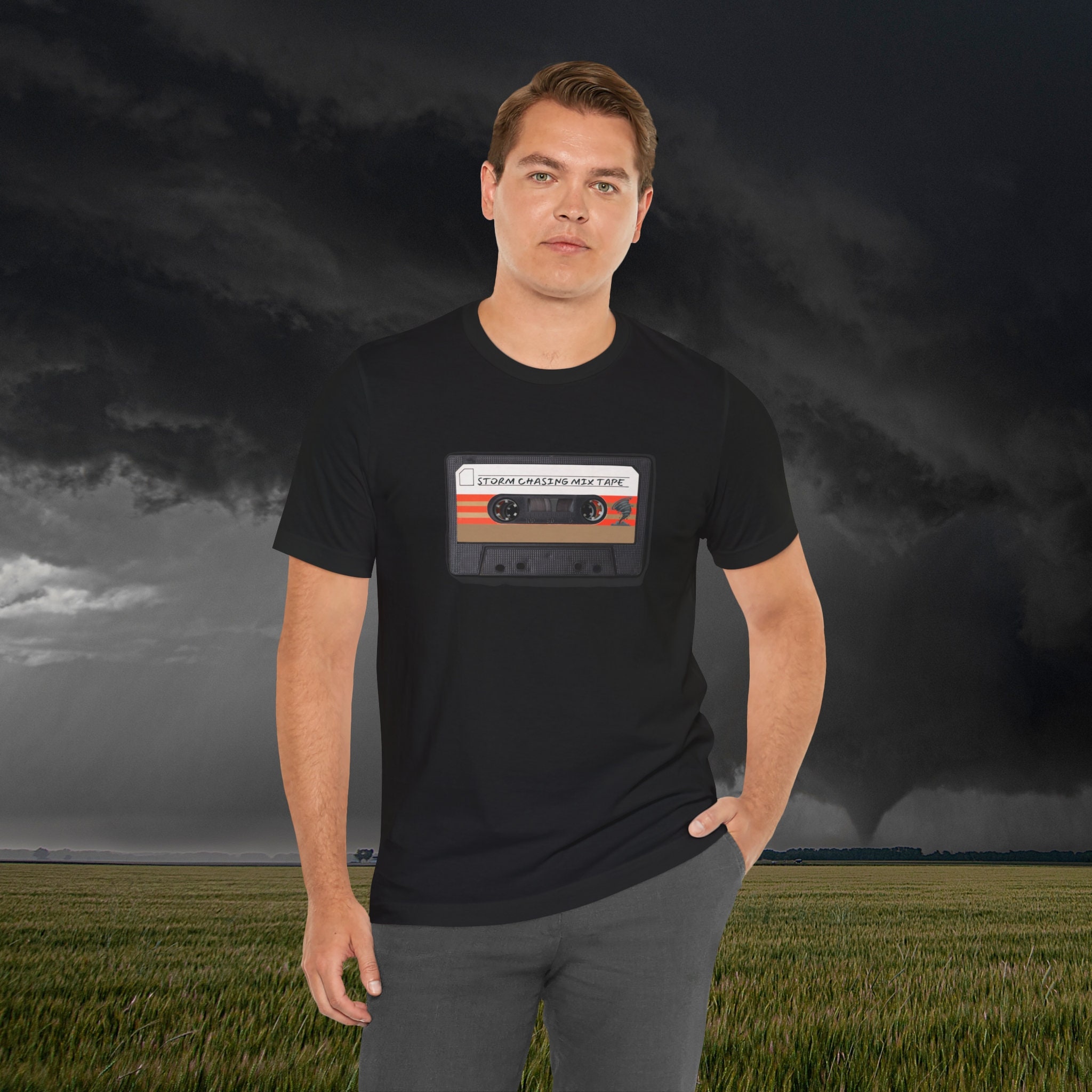 Storm Chaser Shirt: Storm Chasing Mix Tape Tee, Storm Chasers, Twister ...