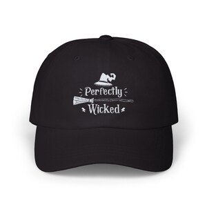 Perfectly Wicked Hat | Embroidered Witch Design | Gift for Her | Unique ...
