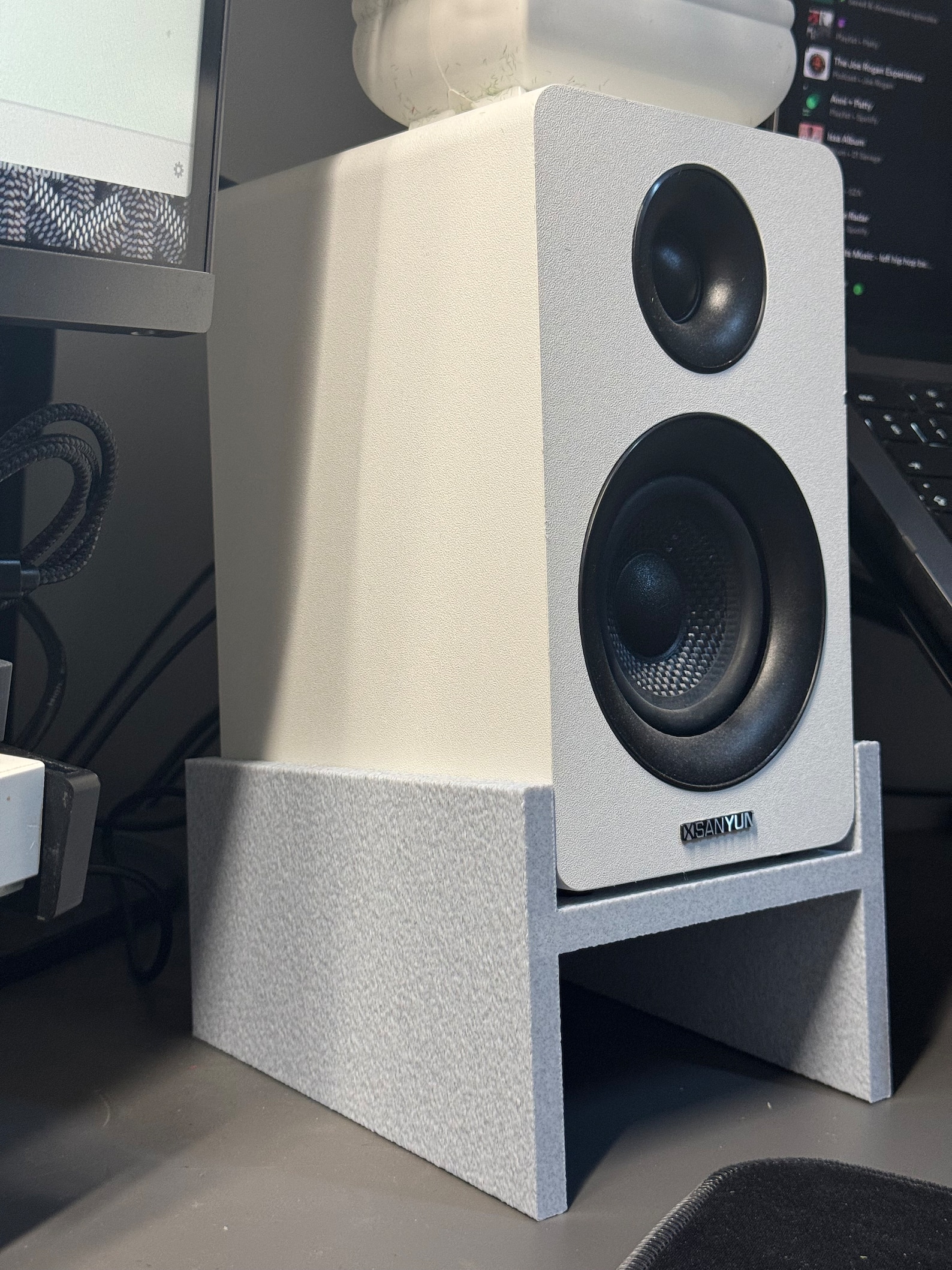 Speaker Stand (pair) - Concrete Block Inspired Decor - Etsy