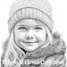 25 Easy Portraits: Grayscale Coloring Book for Adults and Children ...