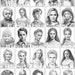 25 Easy Portraits: Grayscale Coloring Book for Adults and Children ...