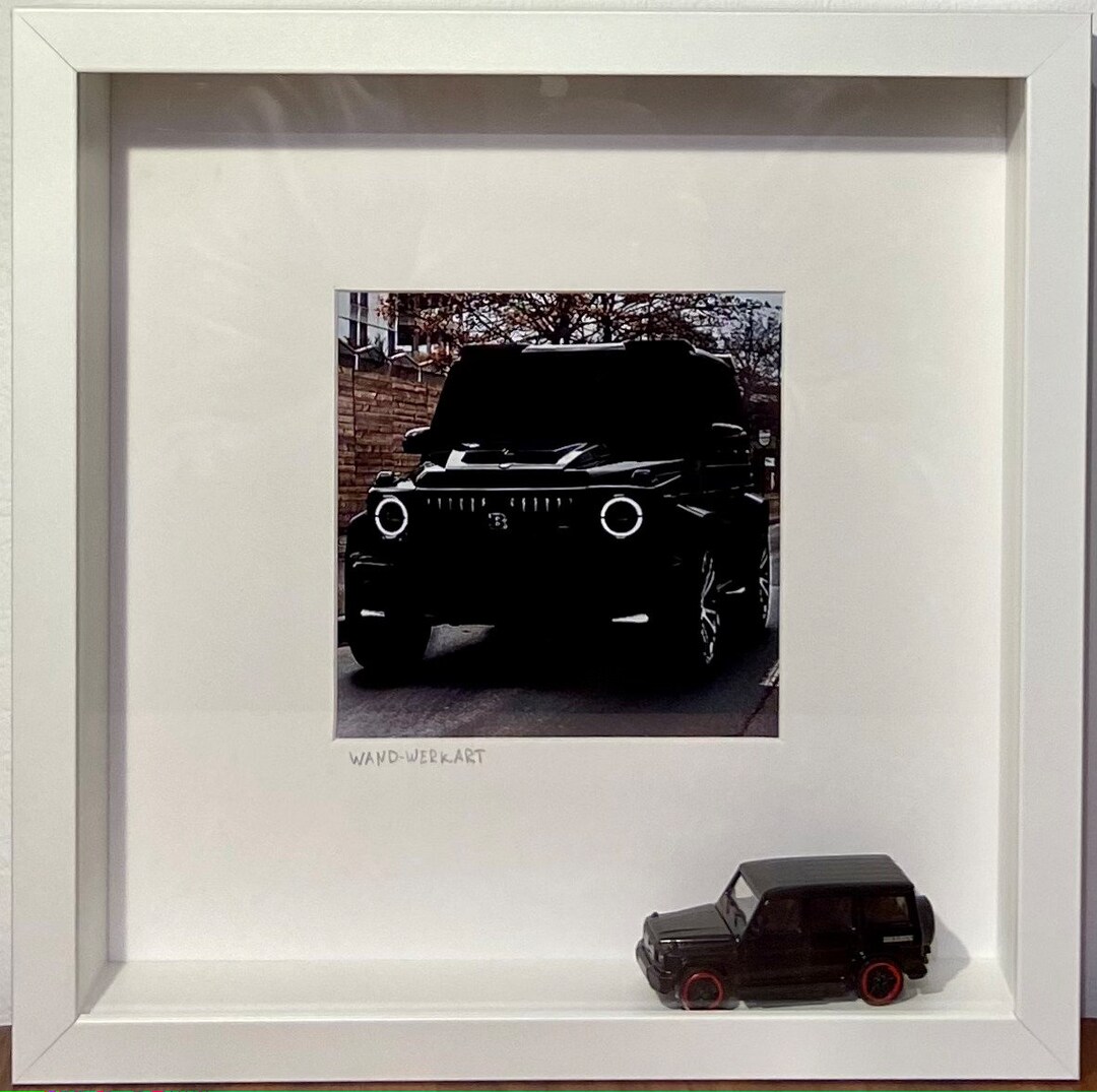 Mercedes G-class AMG, Brabus, Showcase Frame, Artframe Frame, Gift 3D ...