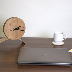 The Curve - Mordern/minimalist Desk Clock - Etsy