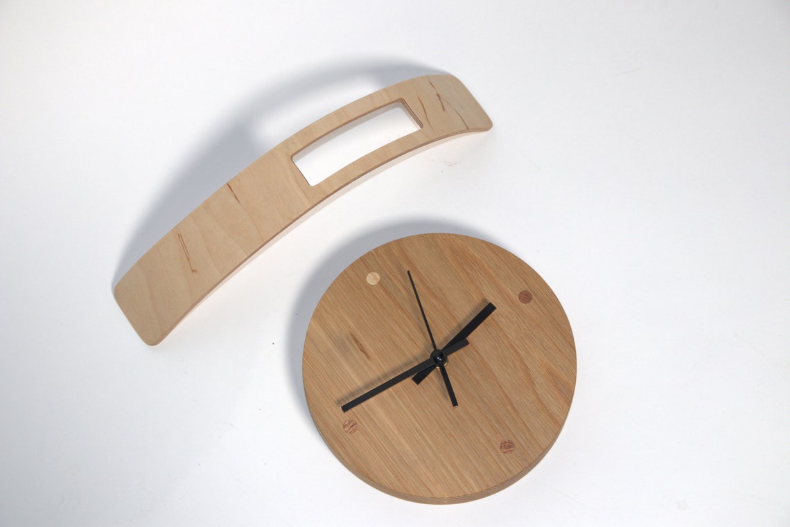 The Curve - Mordern/minimalist Desk Clock - Etsy