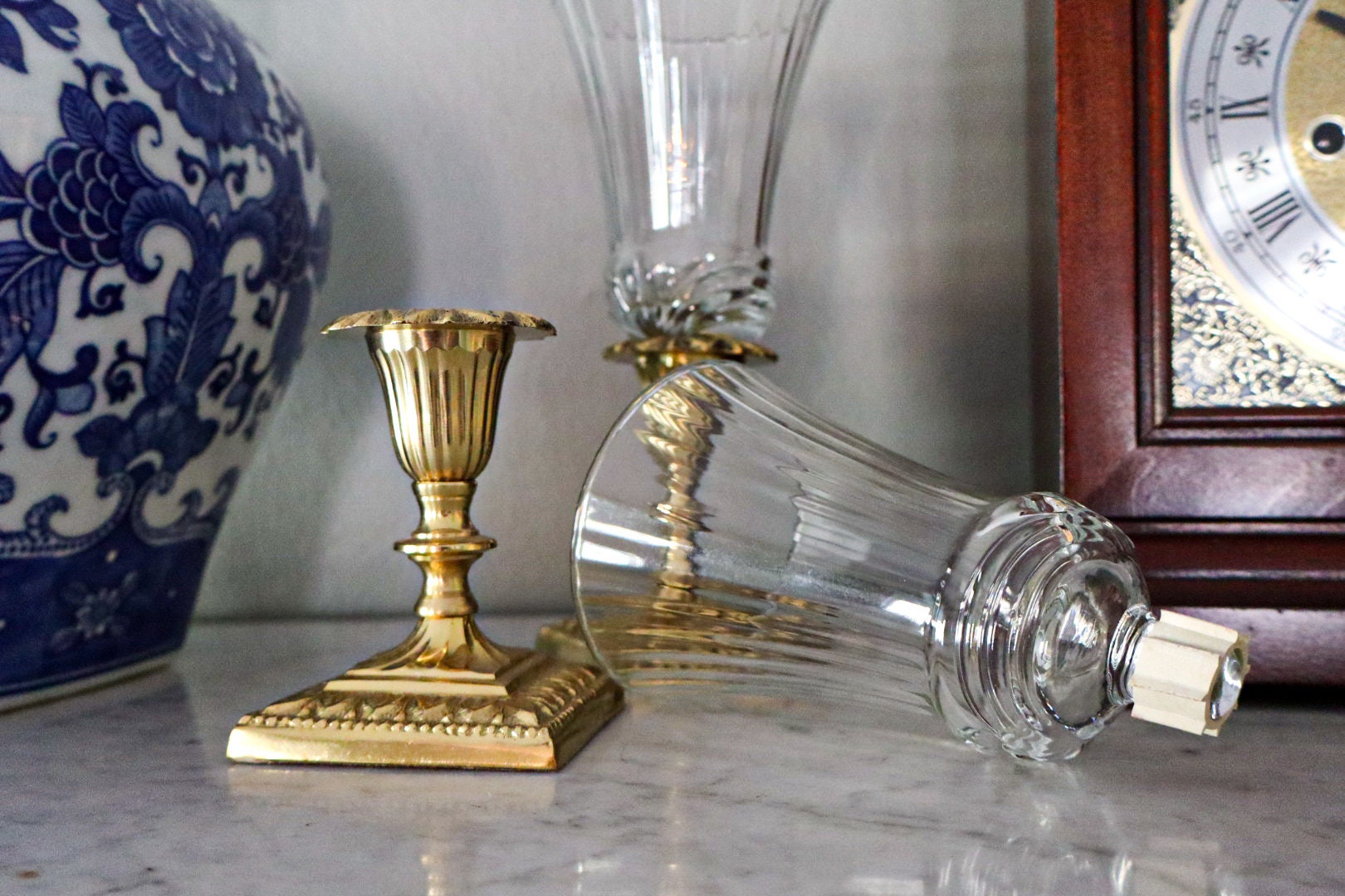 Vintage Candle Holders a Pair - Etsy