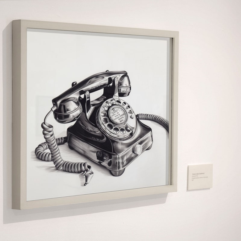 Telephone Print - Etsy