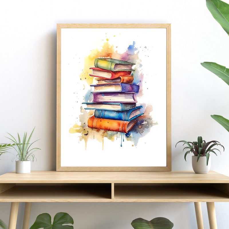 Book Poster - Etsy
