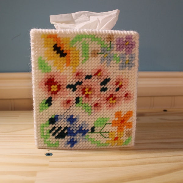 Plastic Canvas Tissue Box Covers - Etsy